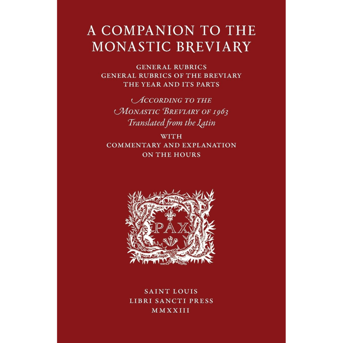 How do I use the Monastic Diurnal? - Our Lady of Clear Creek Abbey