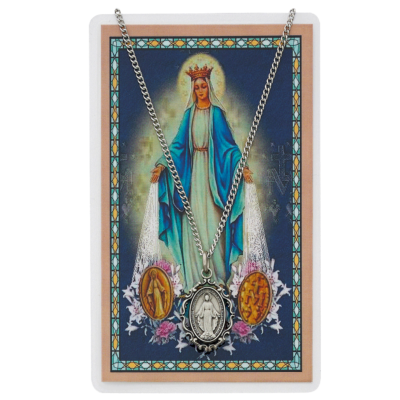 Miraculous Medal Extra Large - Our Lady of Clear Creek Abbey